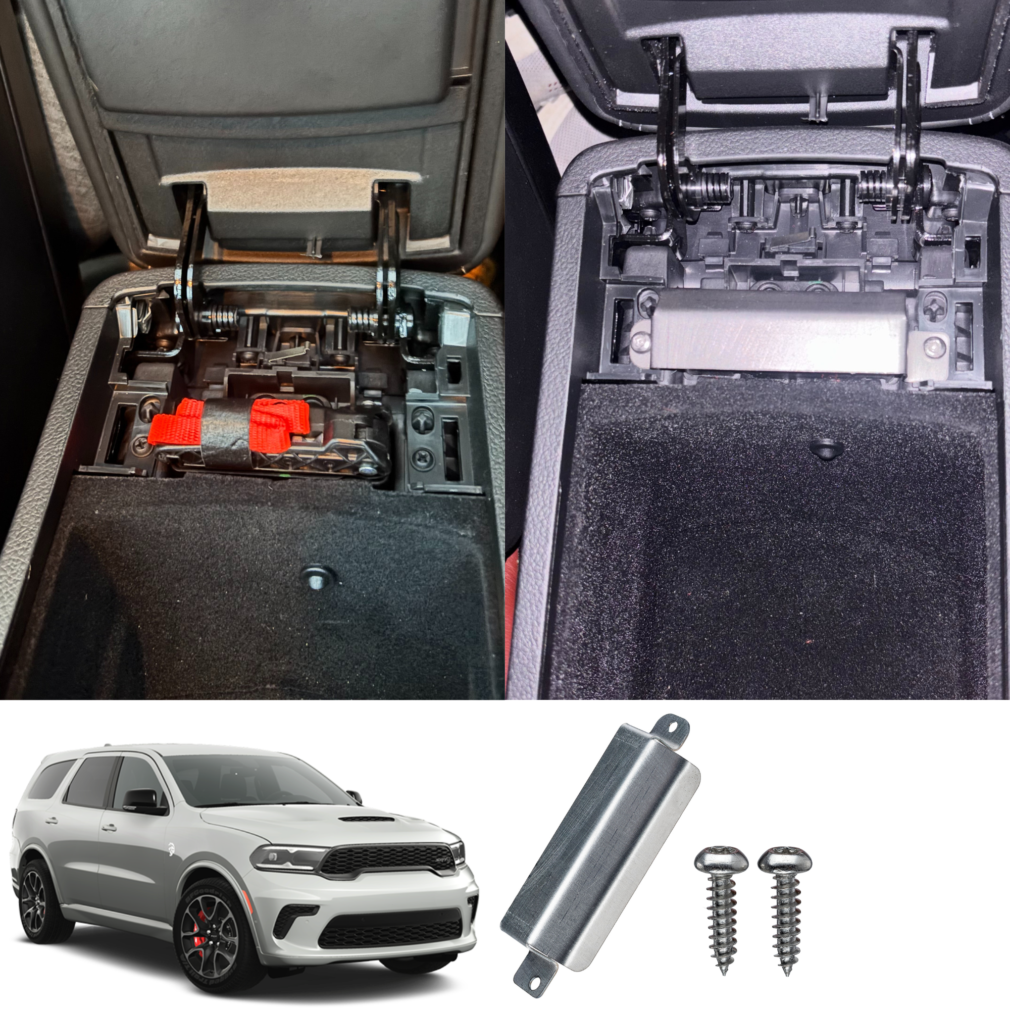 Steel Neutral Cover Plate for Dodge Durango Hellcat, SRT, Hemi, and R/